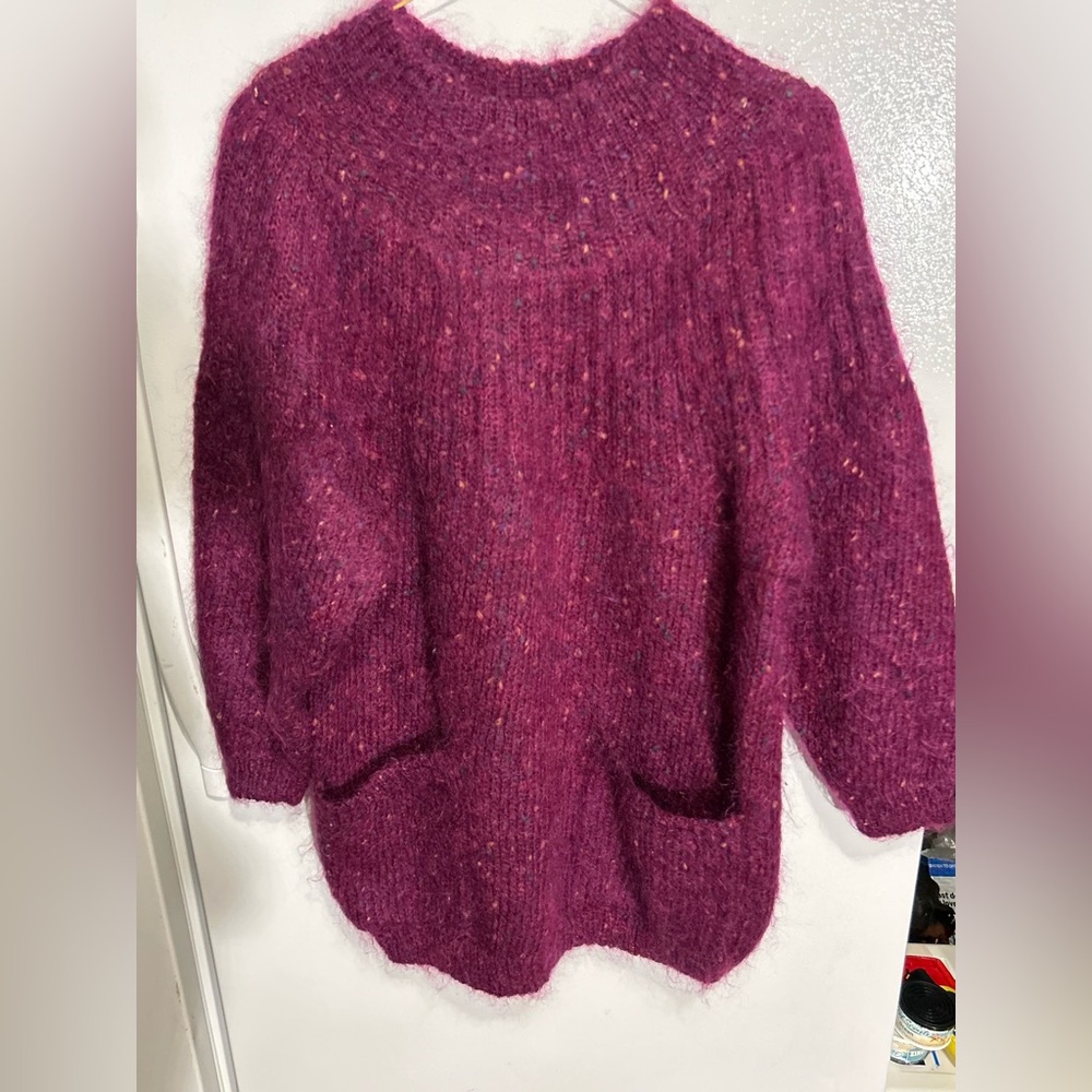 Studio Michelle Stuart Fuzzy Mohair Wool Blend Heavy … - Gem